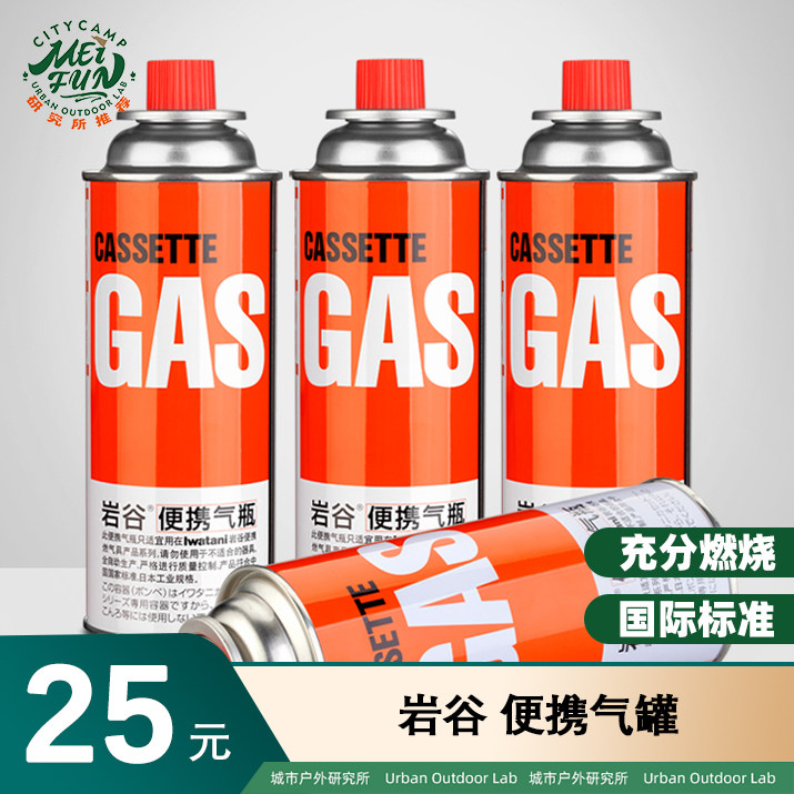 Iwatani Portable Butane Gas Cylinder - 250g