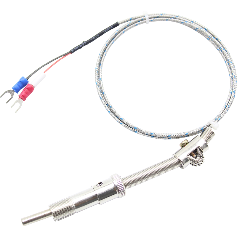 K Type E Type Thermocouple Temperature Sensor - Compression Spring ...