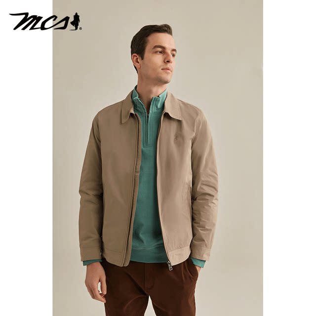 MCS men's clothing is derived from Marlboro polyester casual fit young ...