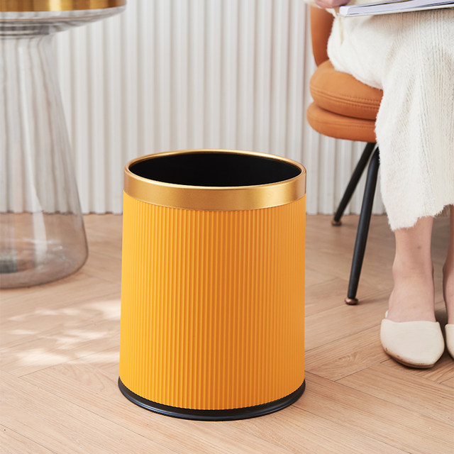 Household trash can bedroom bedside simple light luxury high appearance ...