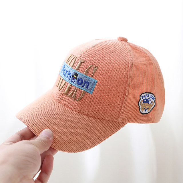 Children's hats spring and autumn baseball caps Korean style versatile ...