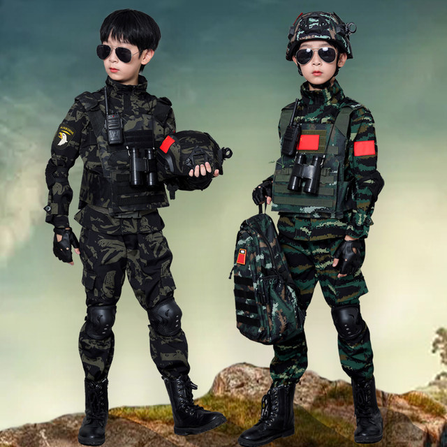 Children's camouflage suit Special forces Equipped birthday gift ...