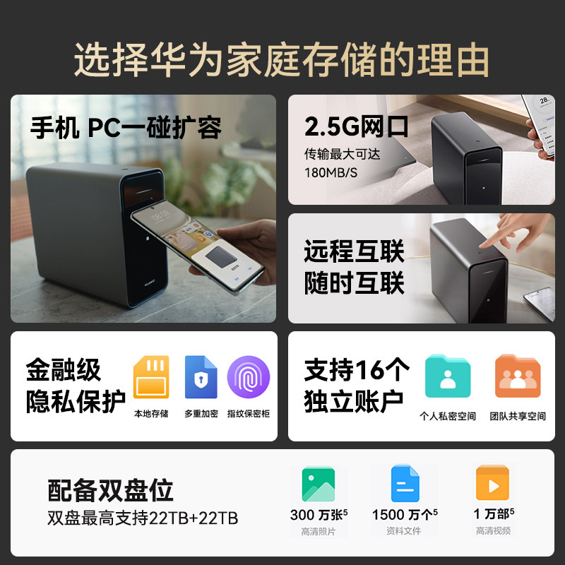 Huawei NAS Home Storage - AS6020 - 2 Bay Network Attached Storage