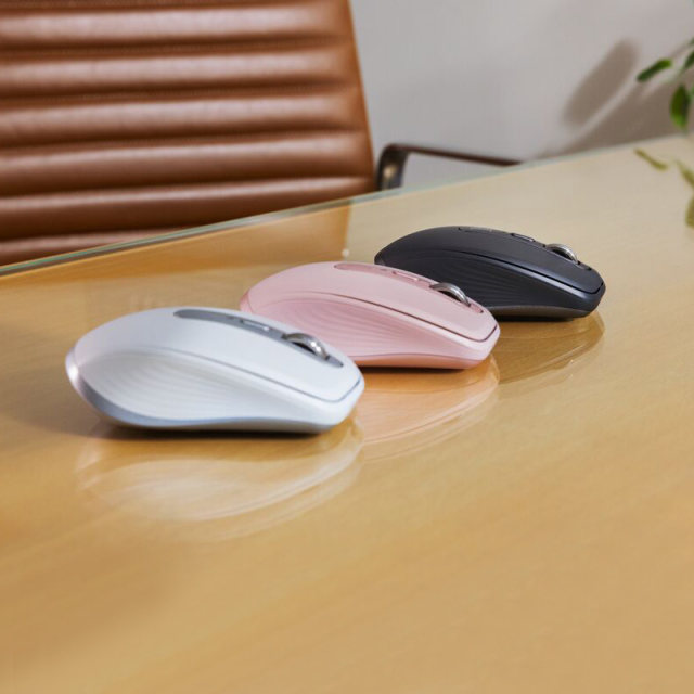 Logitech Master Series MXAnywhere3S Bluetooth Wireless Silent Mouse ...