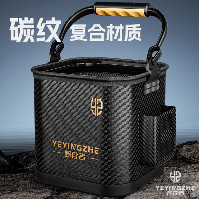 Camper bucket, transparent fish bucket, fish protection bucket, fishing ...