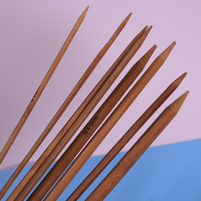 Carbonized bamboo needle wool needle stick needle rough needle knit ...
