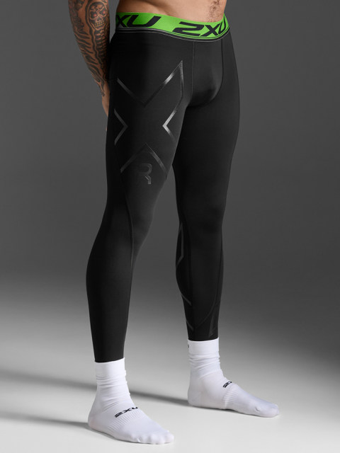 2XU recovery series ultra-high compression trousers, tights, men's ...