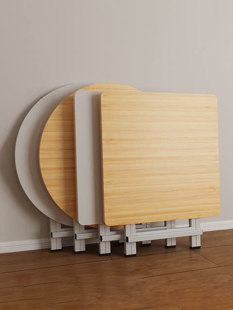 The dining table simple folding table square square table home dining ...