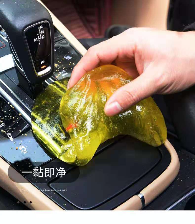 Car cleaning soft rubber dust removal supplies car interior gap air ...