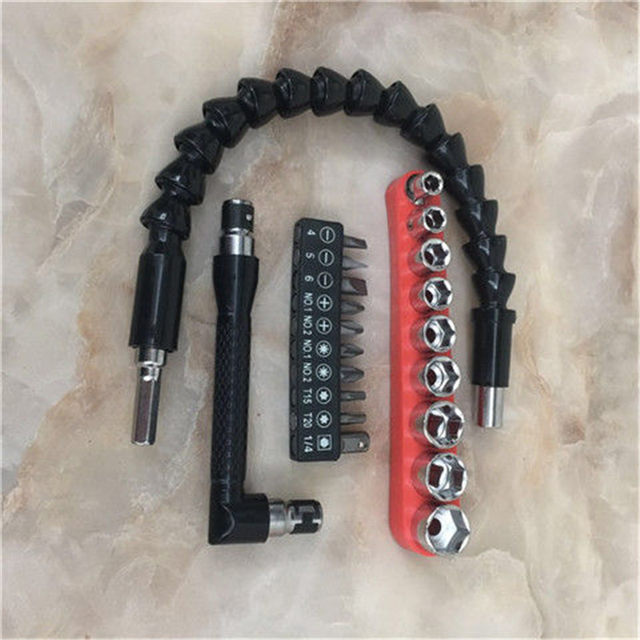 Universal ratchet screwdriver L-shaped right-angle wrench bending ...