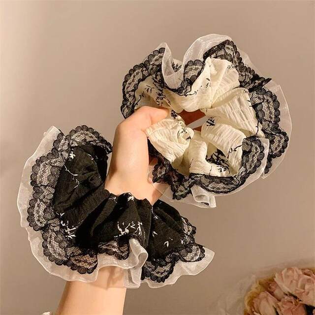 Mesh lace lace headdress ancient style elegant hair circle women's high ...