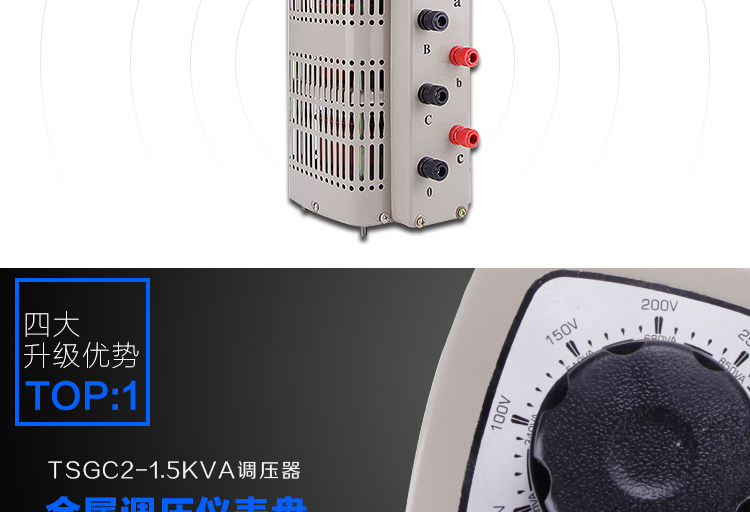 Three-Phase 380V Voltage Regulator | TSGC2-1.5kVA AC Power Supply | 0 ...