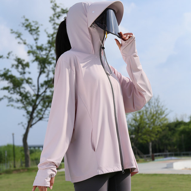 2024 New Sun Protection Clothing for Women Summer UV Protection Breathable Thin UPF50+ Sun ...