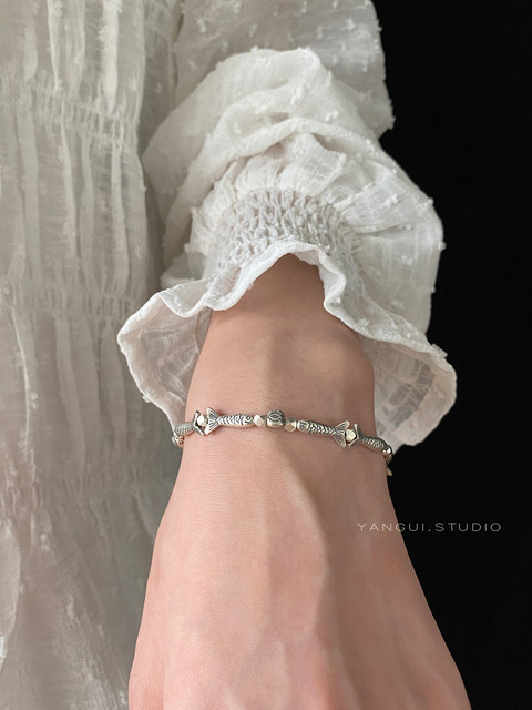 Yangui Original Chiyu New Chinese Style Like a Fish in Water Sterling ...