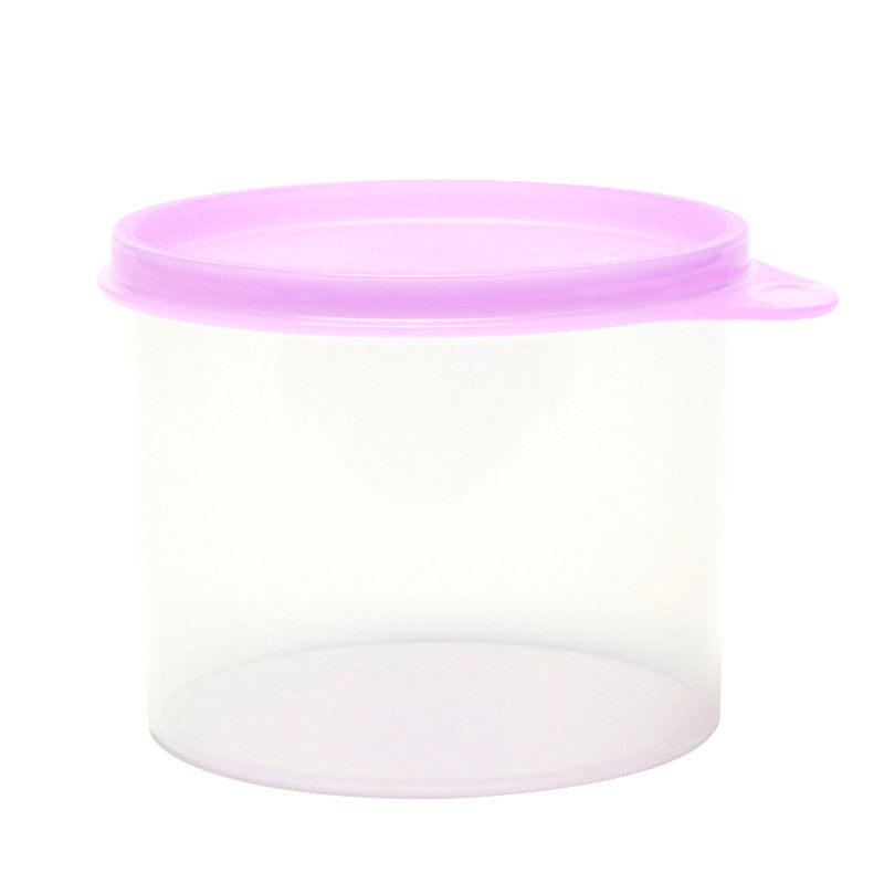 Tupperware round can fresh storage box 600ml food grade pp refrigerator ...