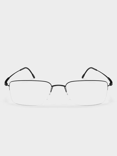 Silhouette Shile glasses frame square half-frame titanium frame myopia ...