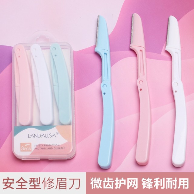 Beginner's eyebrow trimming tool, eyebrow trimming knife, women's ...