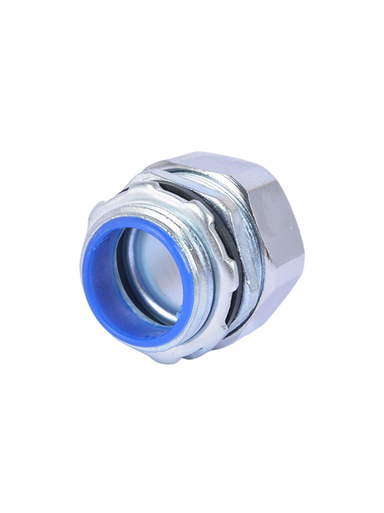 Ferguson Hexagonal Hose Joint - Zinc Alloy, Chrome Plated