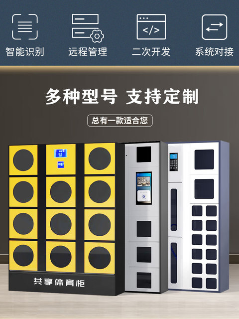 Smart rental lockers, station smart luggage lockers, shared lockers ...
