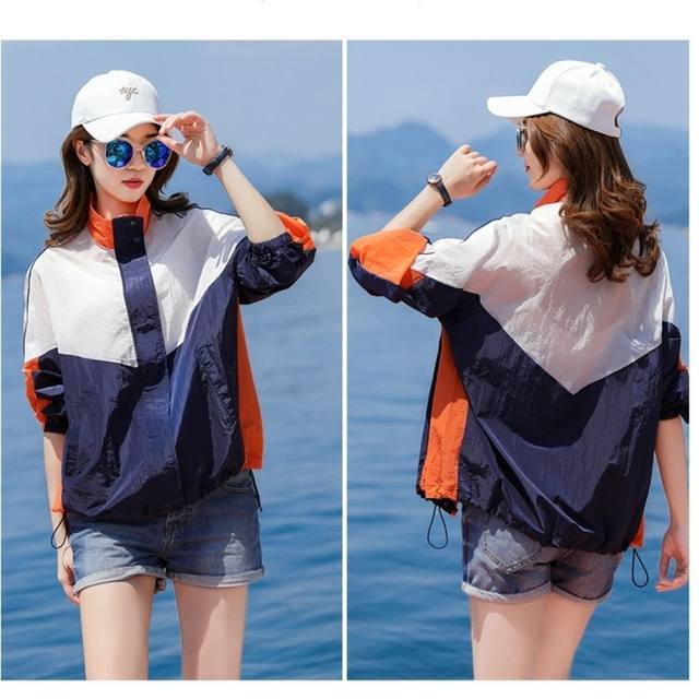 2025 new summer sun protection clothes for women short slim thin ...