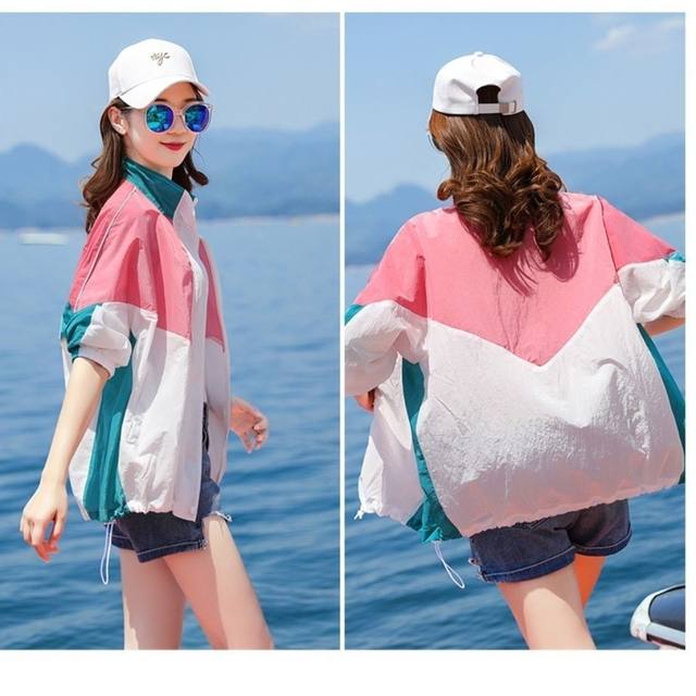 2025 new summer sun protection clothes for women short slim thin ...