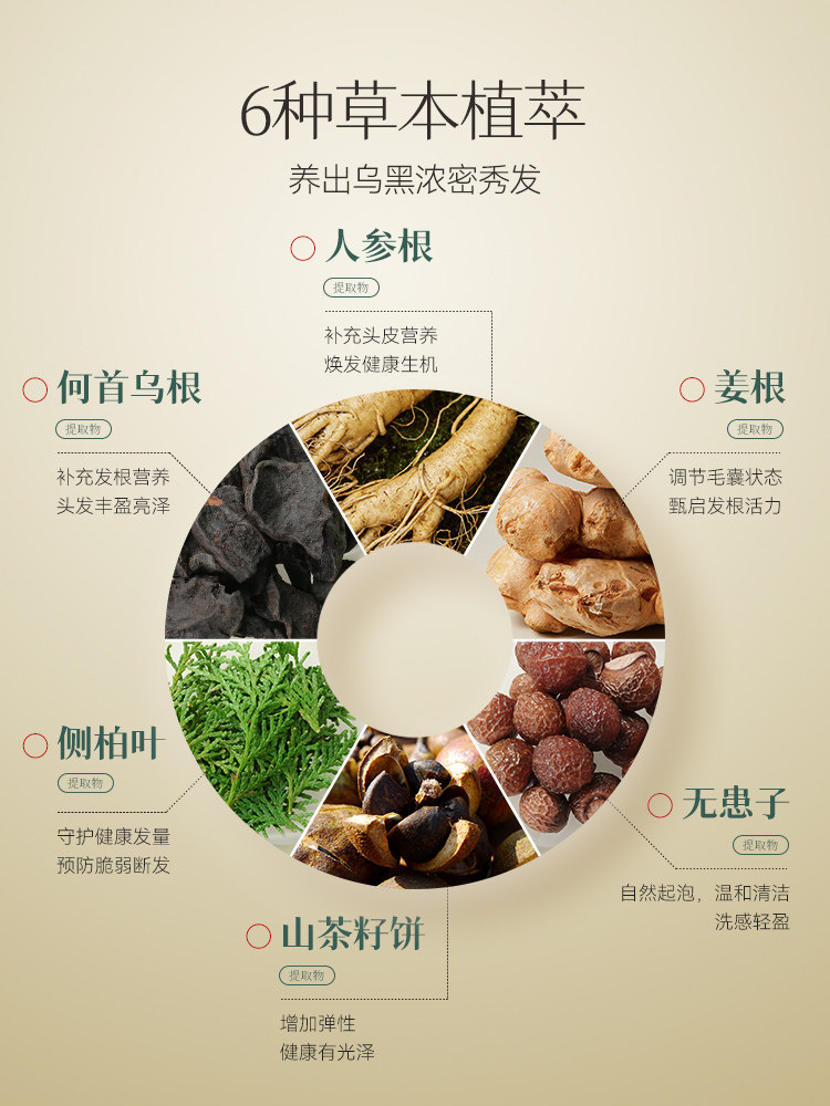 Changfa Xiaozhai Washing Rice Water Shampoo Dew: Ginger Shouwu Oil ...