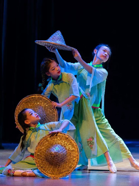 Yumeng Yuyang Performance Clothing Bamboo Hat Props Kidsren's Classical ...