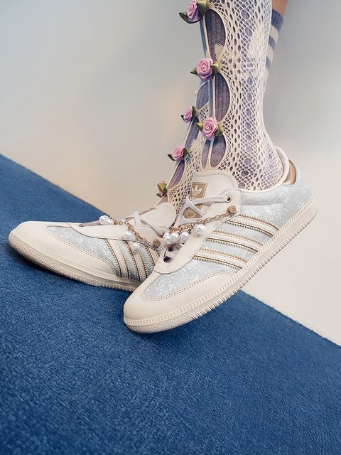 Song Yuqi's same style T-toe shoes SAMBA OG classic board shoes German training shoes adidas ...