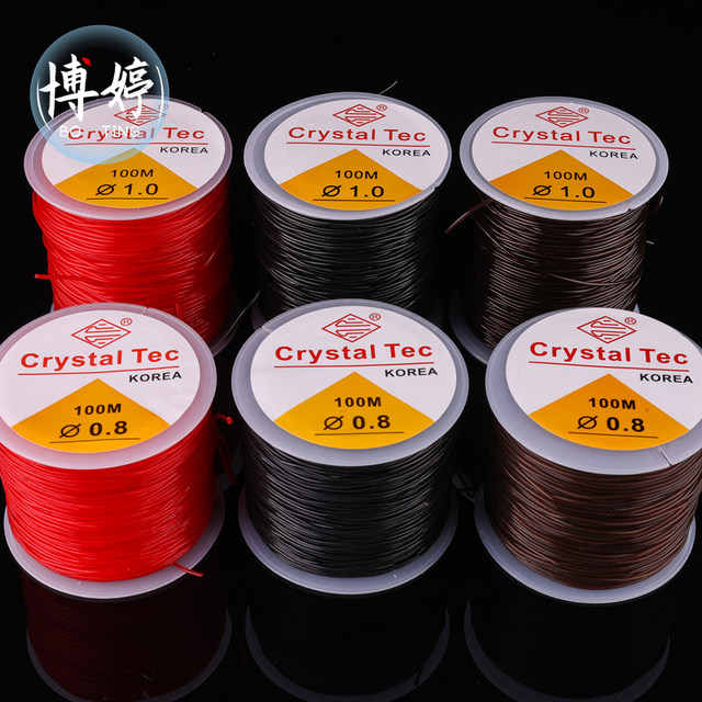 Barrel round rope, crystal elastic cord, bracelet, elastic cord ...