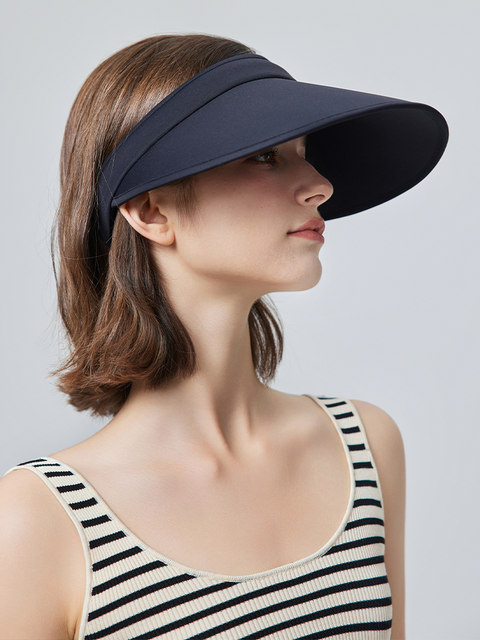 UVBANANA headband empty top sun hat women's summer anti-UV face ...