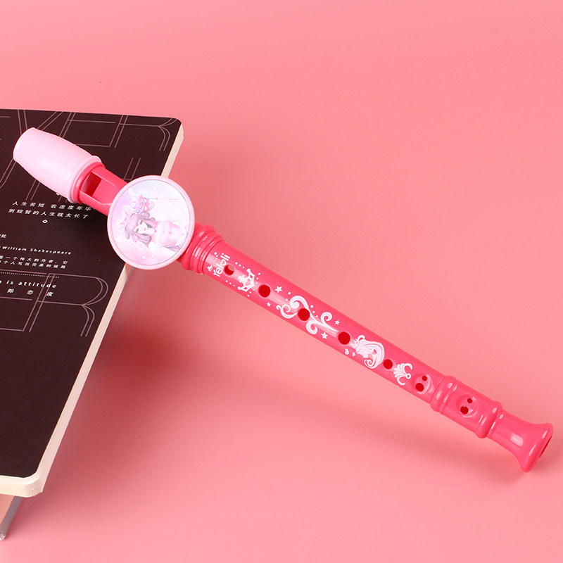 Flauta de Hoja Breo Swl-711b - Juguete Musical de Recorder de 8 Agujeros