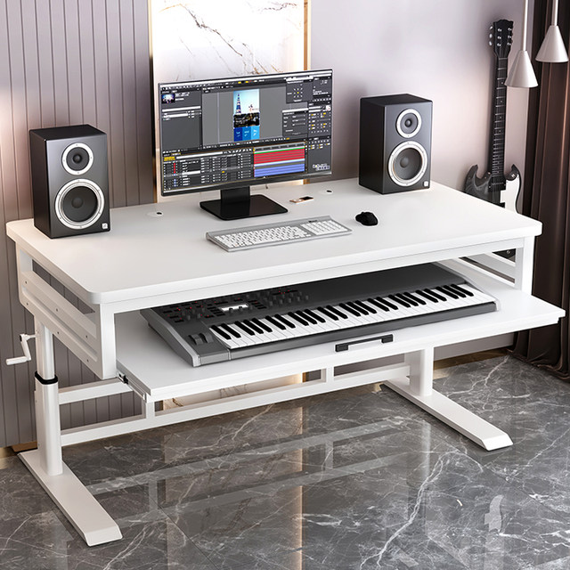 Elevating arranger workbench electronic piano table midi keyboard music ...