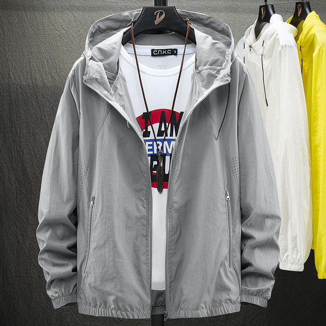 Sunscreen clothing men's summer thin fishing men's men's sunscreen ...