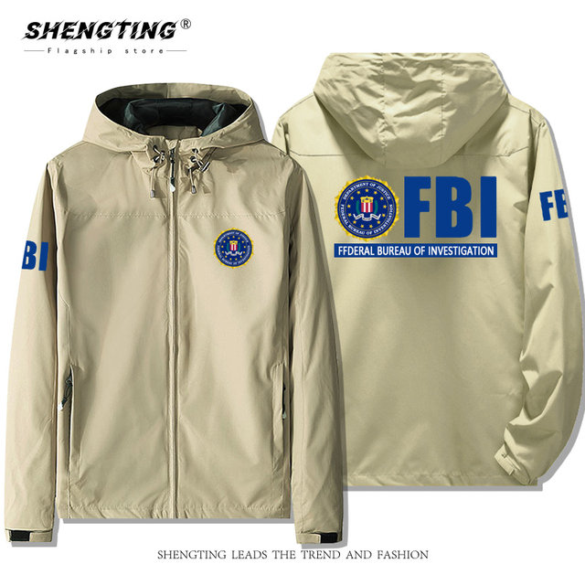 FBI American FBI intelligence agent movie same style hooded jacket men ...