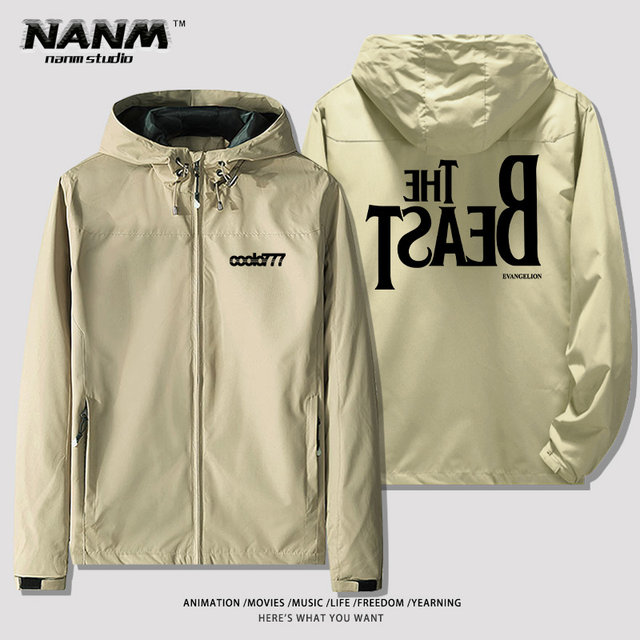 EVA co-branded Neon Genesis Evangelion Unit 1 NERV jacket jacket men's ...