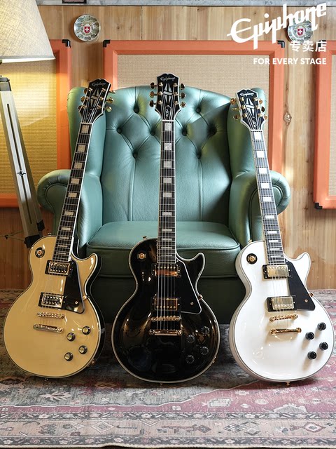 Epiphone according to the wind IGC Les Paul/SG Custom lonely rock black ...