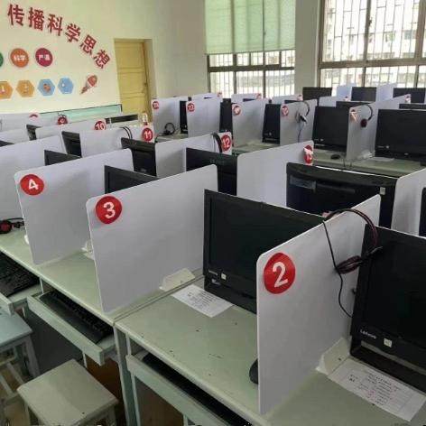 Computer examination baffle computer examination partition custom ...