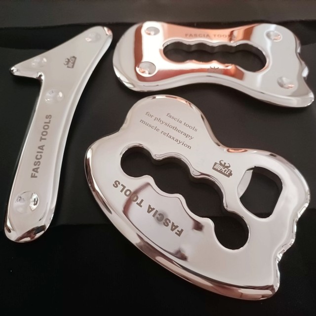 Stainless steel fascia knife three-piece set of fascia knife, complete ...