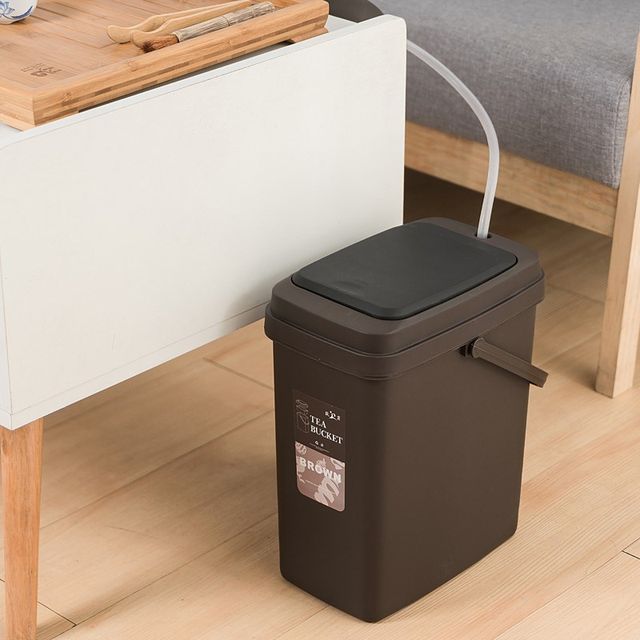 Japan imported quality tea dregs bucket filter garbage drainage bucket ...