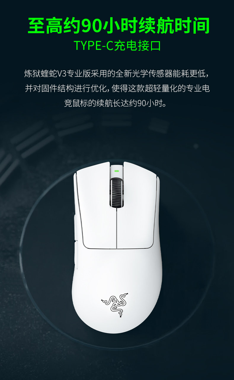 Razer Purgatory Viper V3 Professional Edition Wireless 2.4G Gaming Mouse