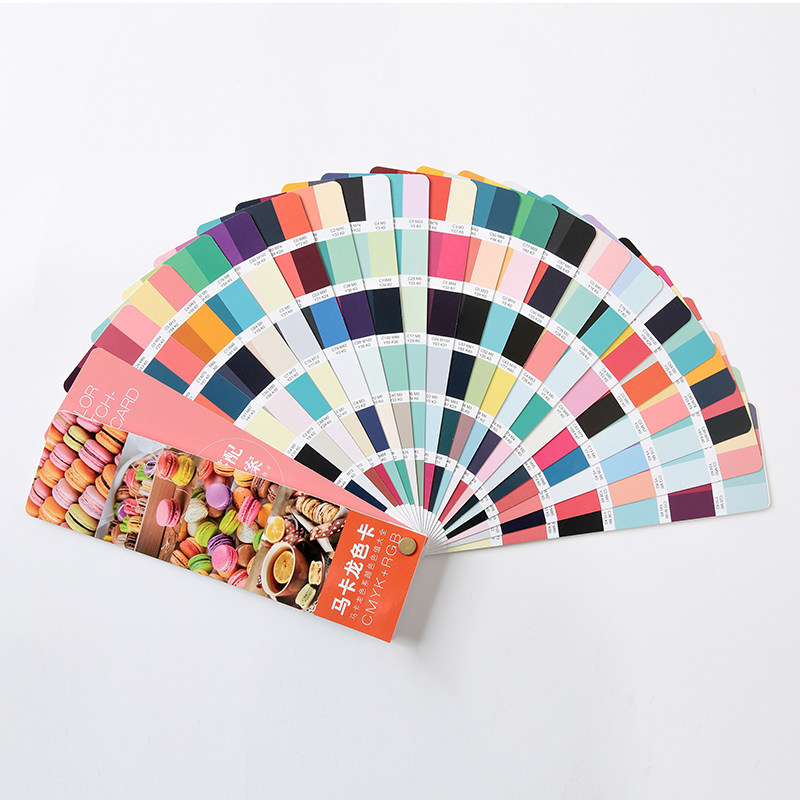 Macaron Color Card - Girly Printing Color Matching Tool