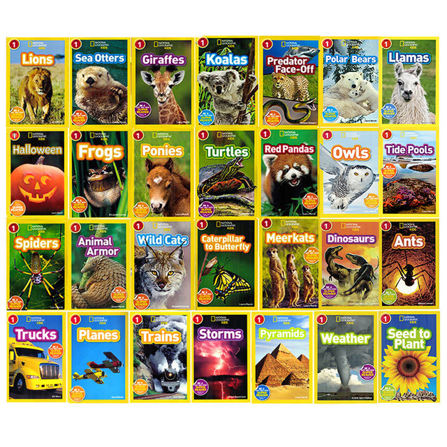 National Geographic English version of the United States graded reading ...