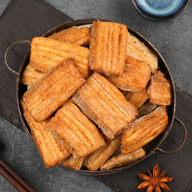 Crisp to fish bone crispy hairtail flagship store ready-to-eat snacks ...