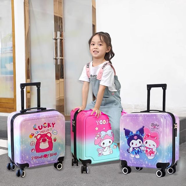 Children's suitcase girls trolley box accessories for children girls ...