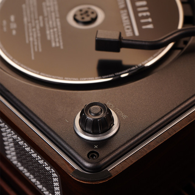 THINKYAA11 Lighting Retro CD Player Album Disc Bluetooth Speaker ...