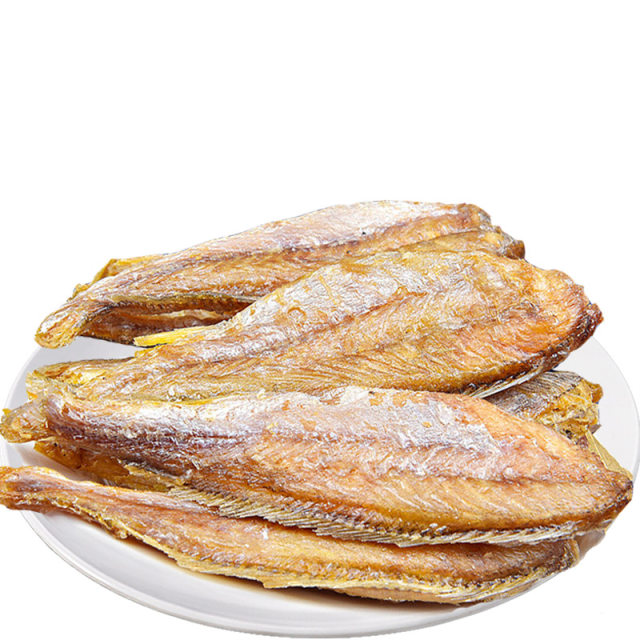 Crispy small yellow croaker ready-to-eat dried fish for pregnant women to relieve their cravings ...