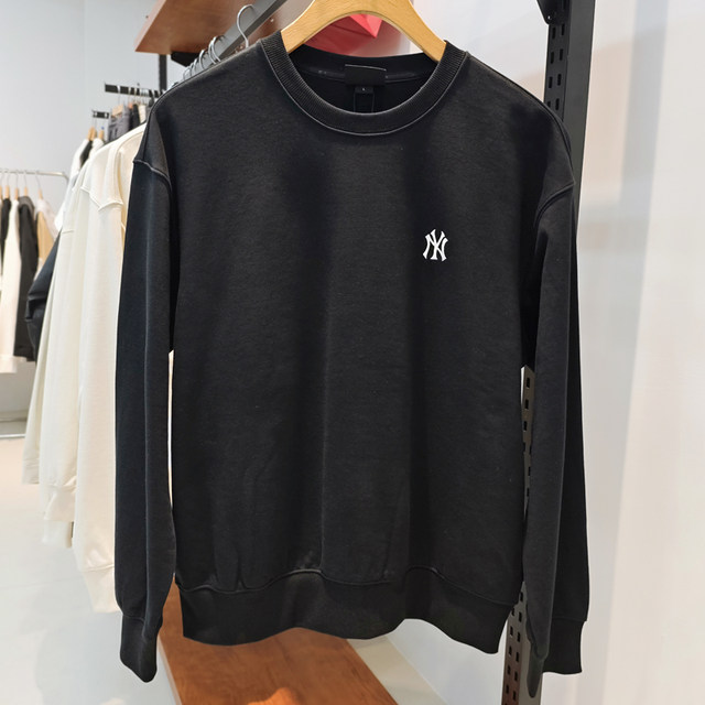 25 spring new MLB men's and women's NY small label solid color simple ...