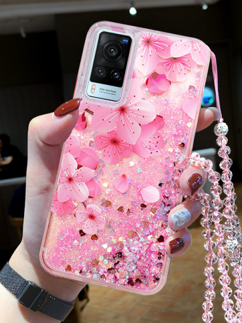 Suitable for Vivox60 Mobile Phone Case X60Pro Creative Quicksand X60T ...