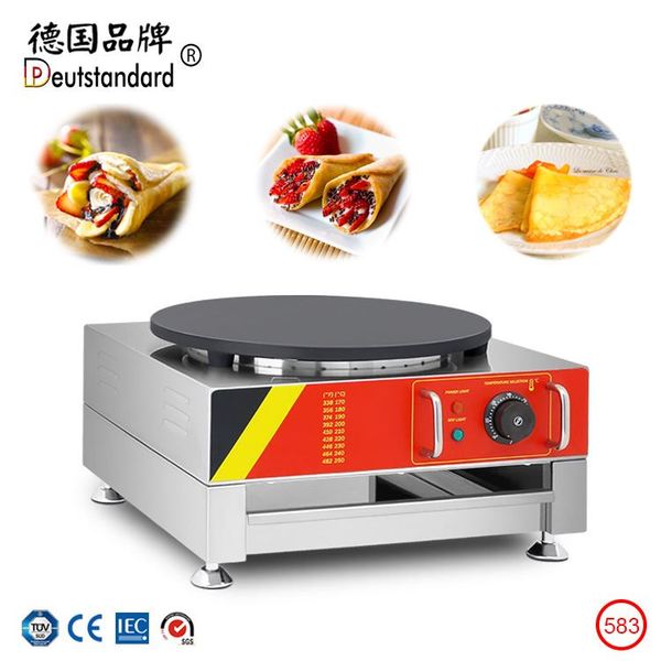 Commercial Crepe Pancake Machine - Electromechanical Heating Furnace ...