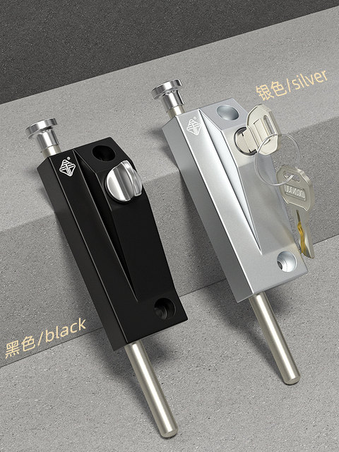 Revolving door floor lock floor bolt framed glass door lock surface ...